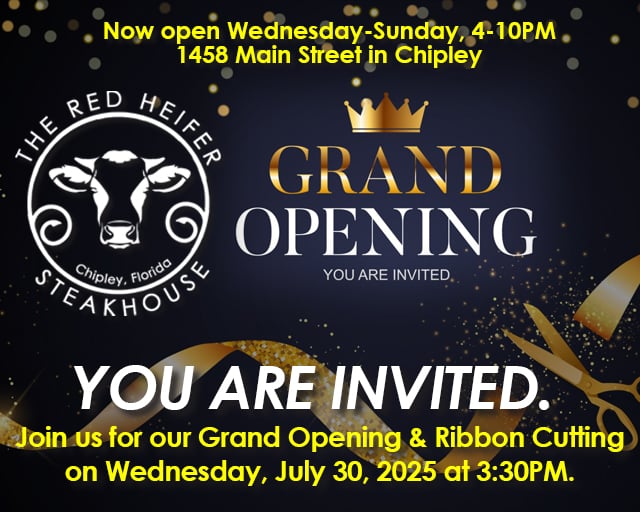 Red Heifer Steakhouse in Chipley, Florida Announces Grand Opening and ...