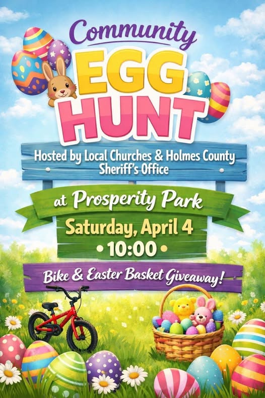 Holmes County, Florida Sheriff's Office Sponsors Helicopter Easter Egg ...